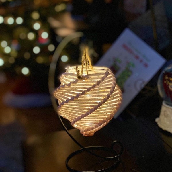 Bamboo Paper Lantern - Etsy