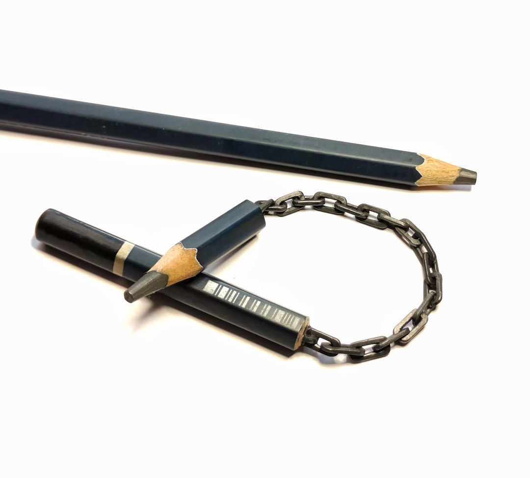 Pencil Chain / Chain of Patience / Microart Gift - Etsy