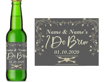 Wedding Beer Label | Etsy
