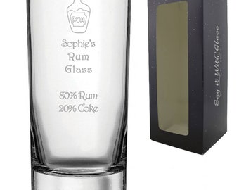 Rum Glasses - Etsy UK