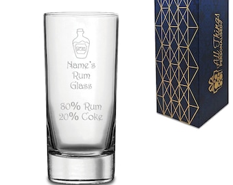 Glass Rum - Etsy