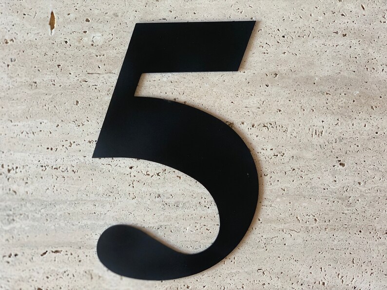 Door House Number, Personalised Metal Home Sign, Door Sign, Door Number ...