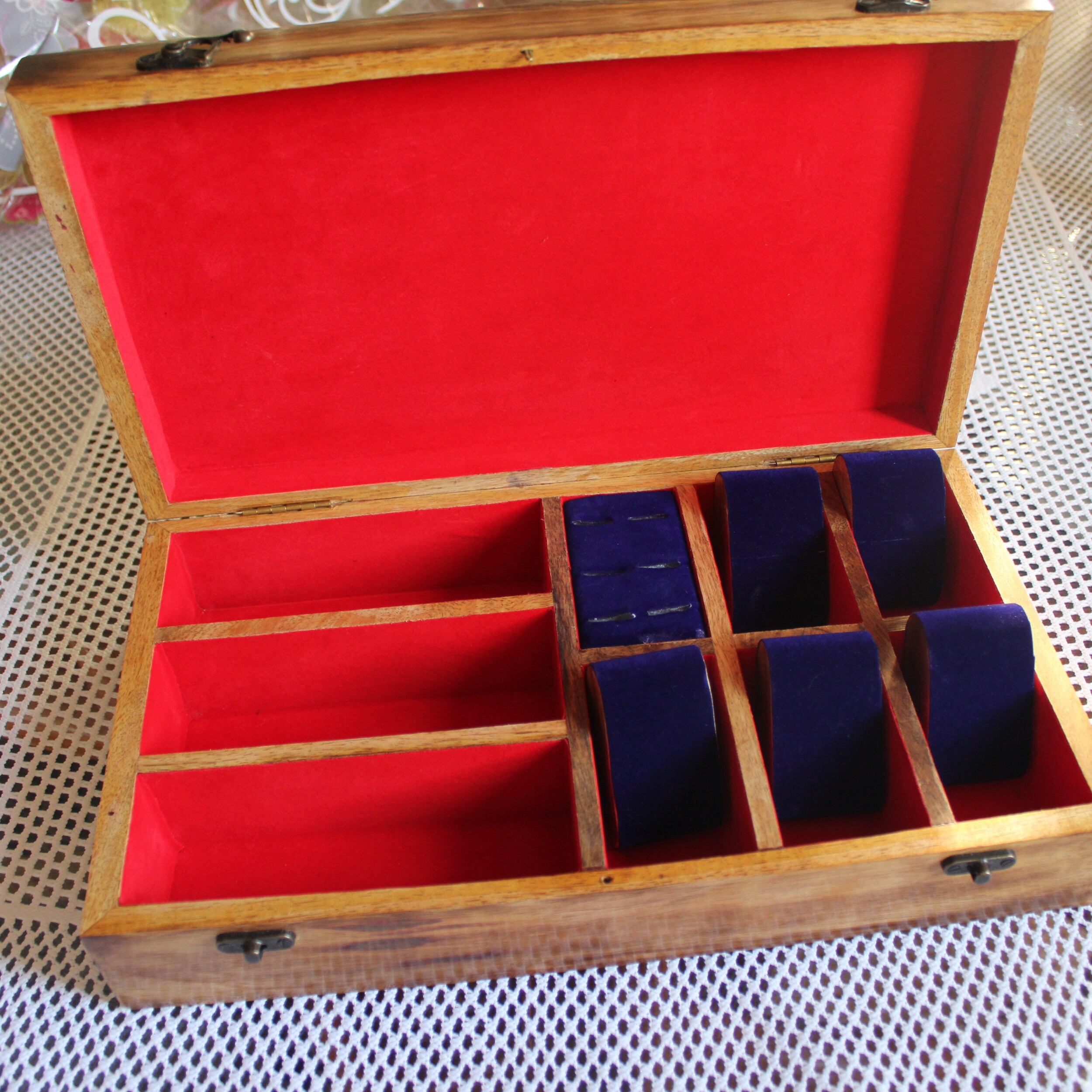 Hand Carved Wooden Storage Box for Watches/spectacles/jewelry - Etsy