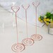 Gold Metal Table Number Stand, Table Stands, Wedding Reception ...