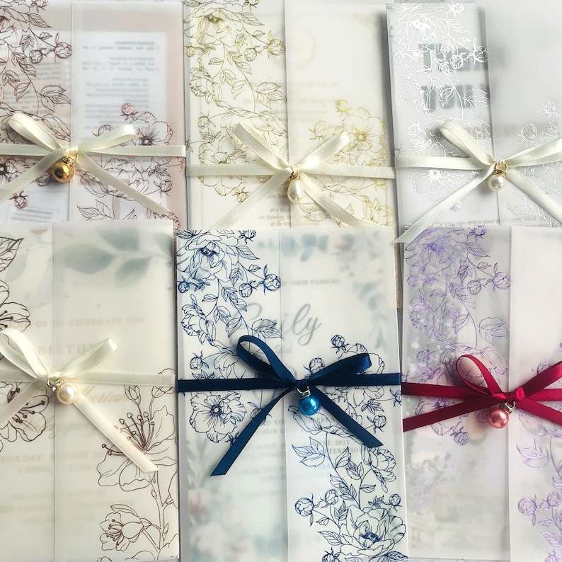 Clear Vellum Envelopes for 5x7 Cards A7 Translucent - Etsy