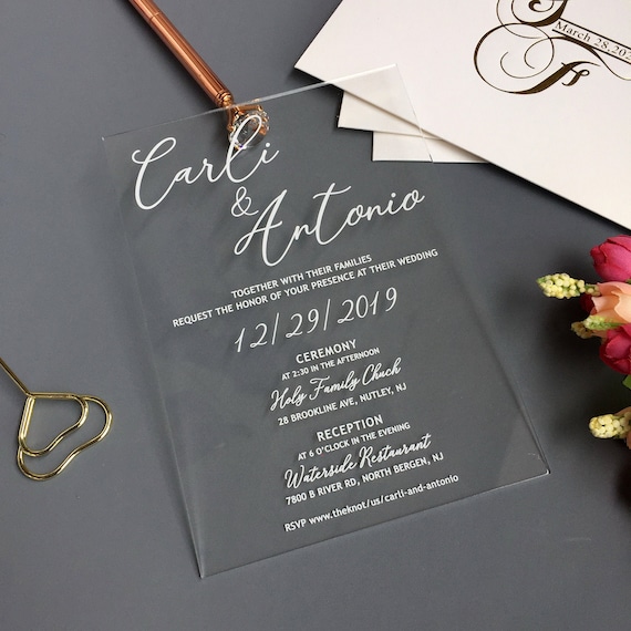 Papel Transparente Para Invitaciones De Boda ZYNERY Paquete De 140