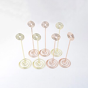 Gold Metal Table Number Stand, Table Stands, Wedding Reception ...