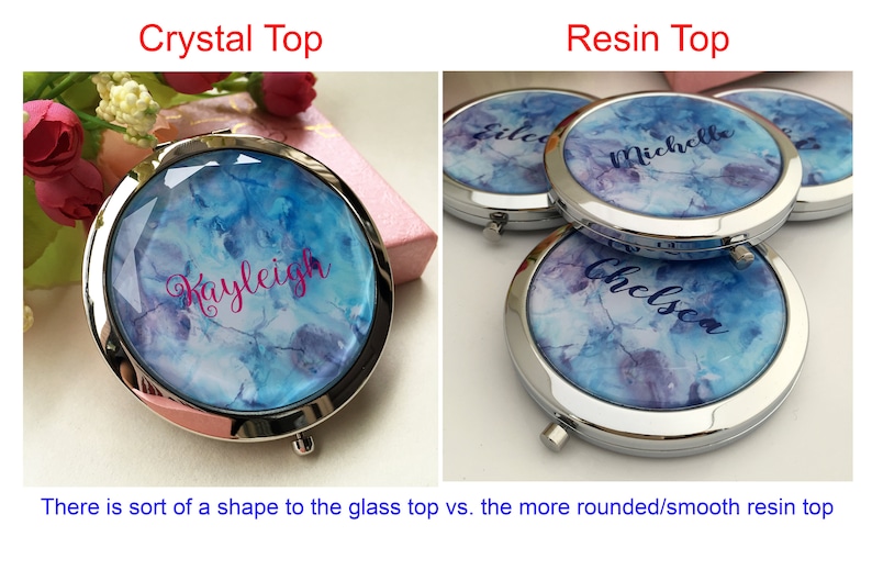 Personalized Compact Mirror Custom Photo Compact Mirror | Etsy