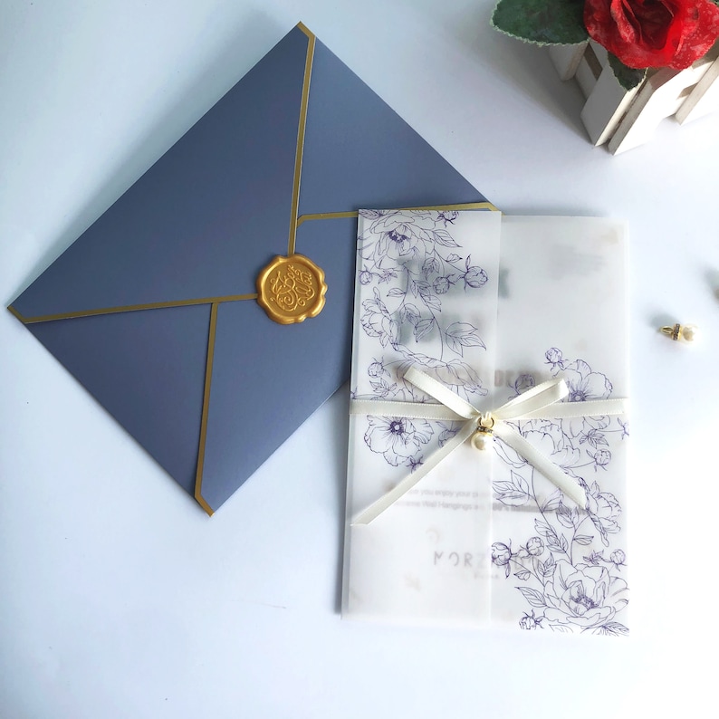 Clear Vellum Envelopes for 5x7 Cards A7 Translucent - Etsy