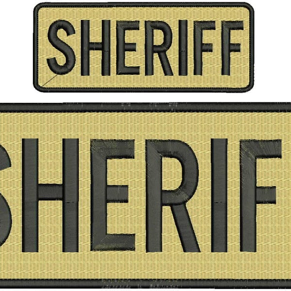 Custom Sheriff - Etsy