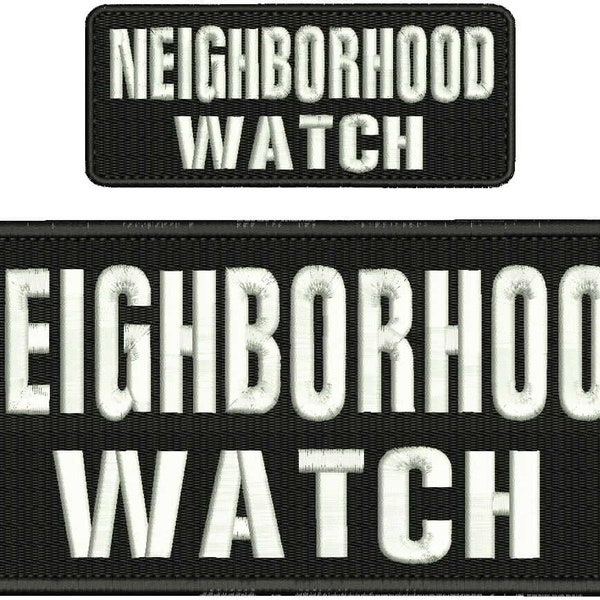 Neighborhood Watch Patch - Etsy