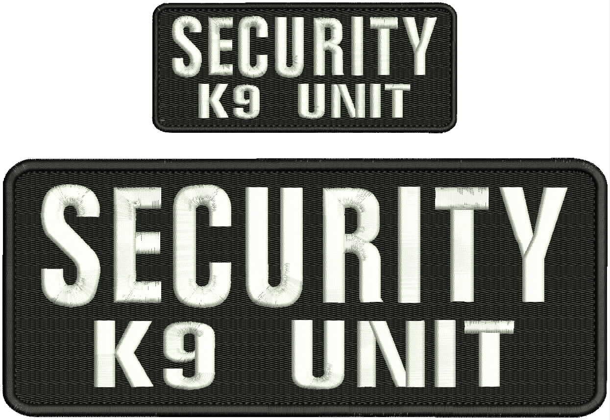 Security K9 Unit Patches - Etsy