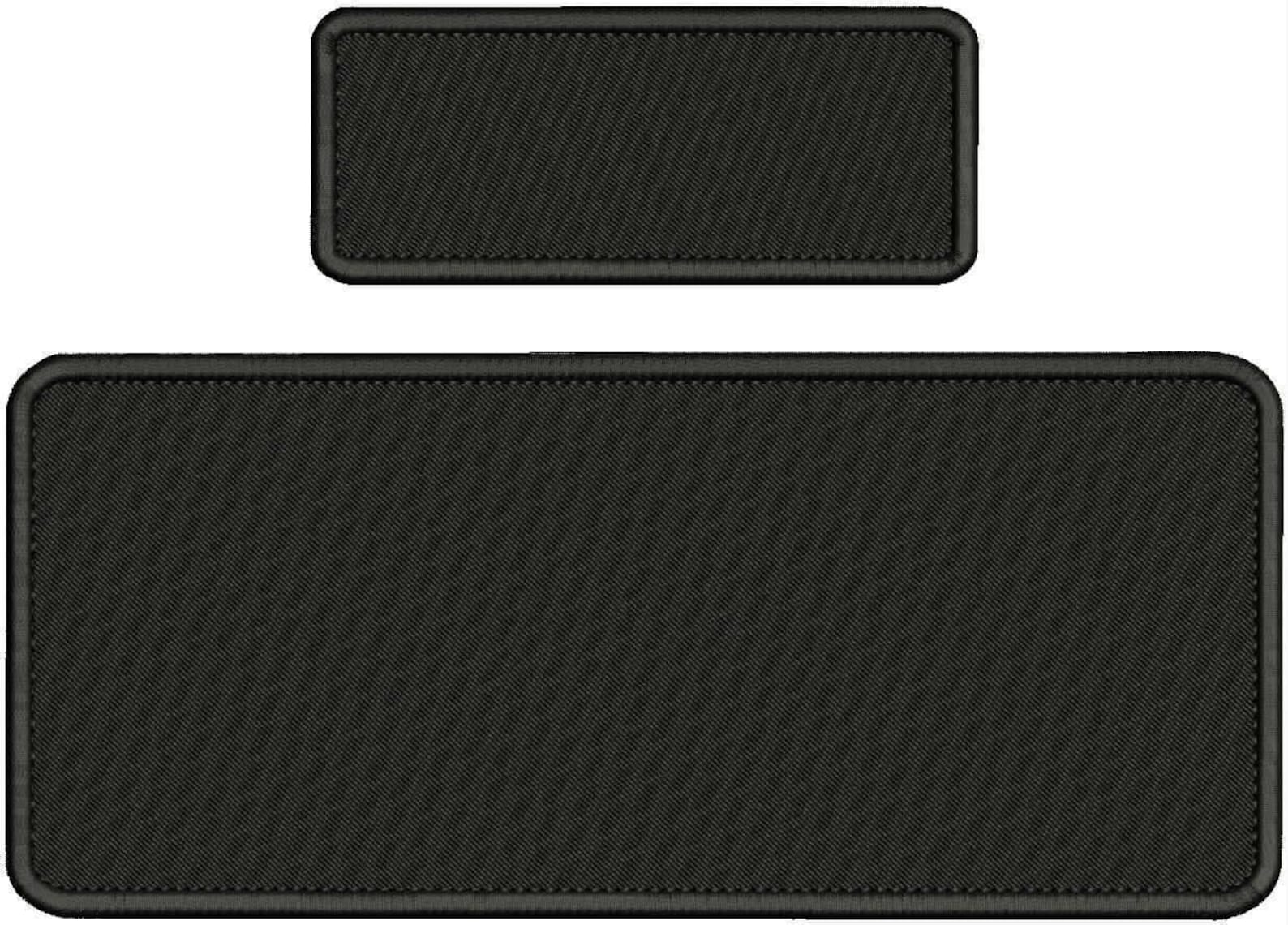 Blank Embroidery Patch 10x4 and 5x2 Inches Hook Backing - Etsy