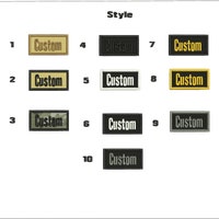 Custom Callsign Patches Your Own Text Number Lasercut Patch Customized ...