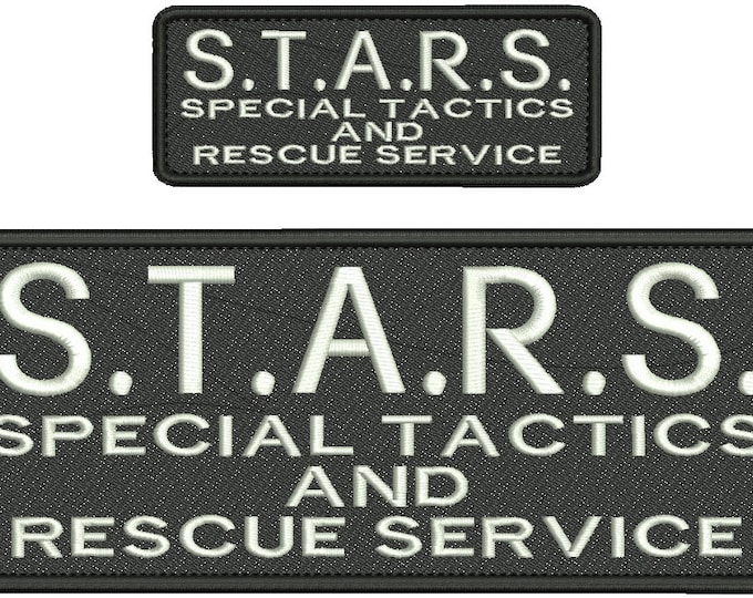 Special Tactics and Rescue Service Embroidery Patch 10x4 and - Etsy