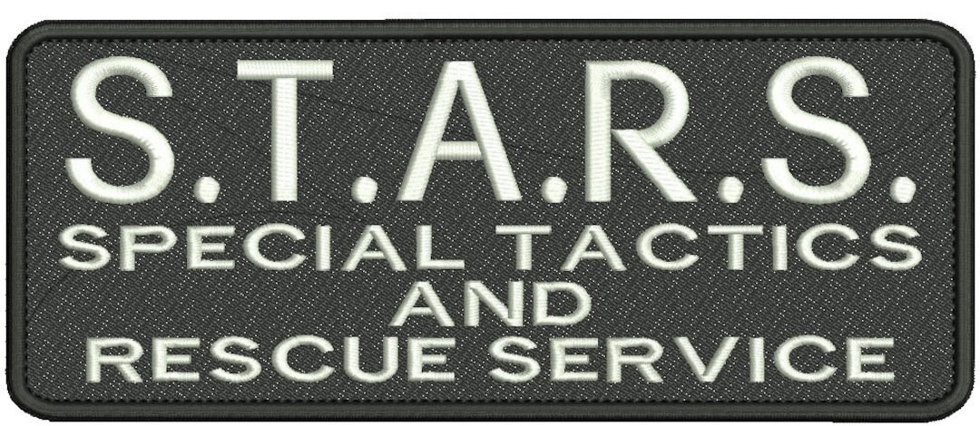 Special Tactics and Rescue Service Embroidery Patch 10x4 Inches Hook ...