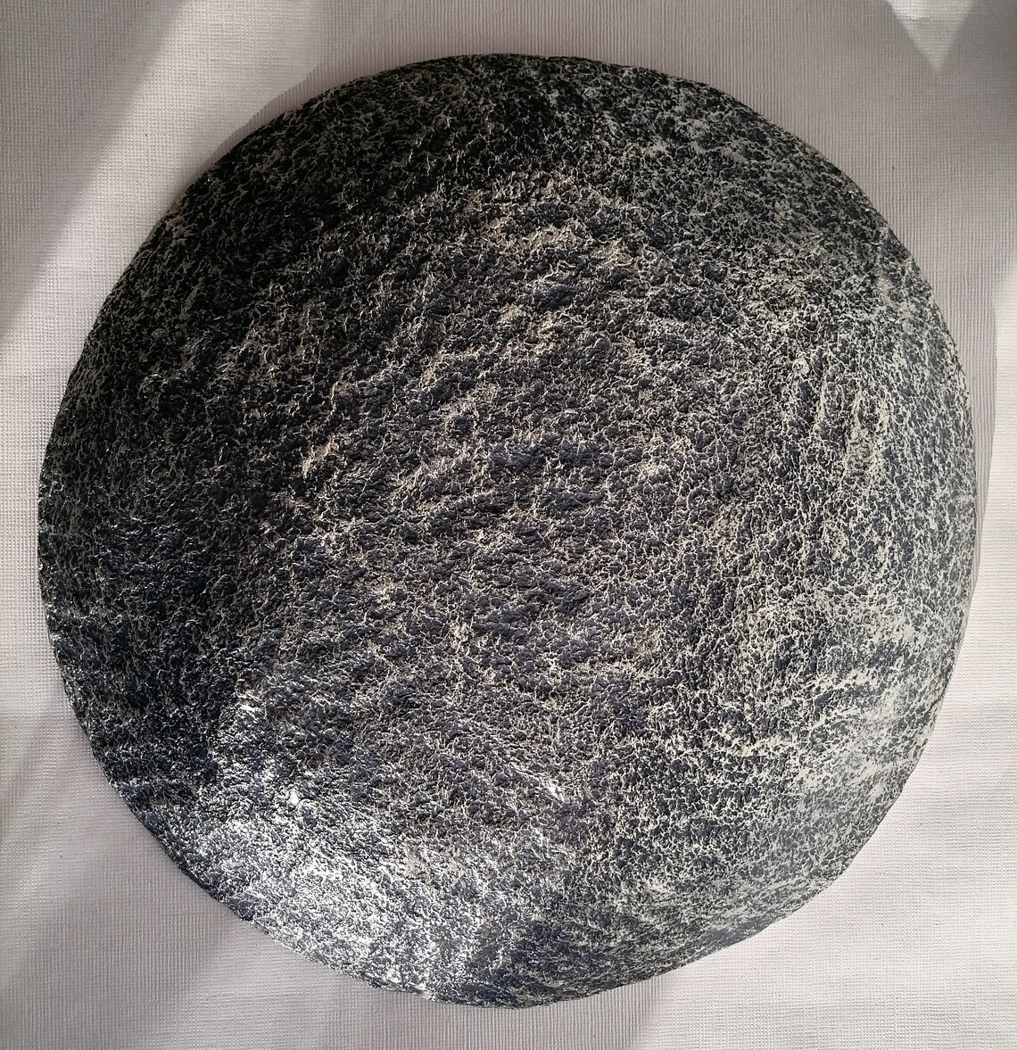 Large Paper Mache Plate With Ethnic Style Relief With an Old Gold ...