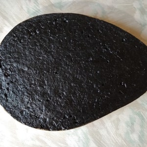 Handmade Paper Mache Pear Shaped Plate Unique Home Accents Centerpieces ...