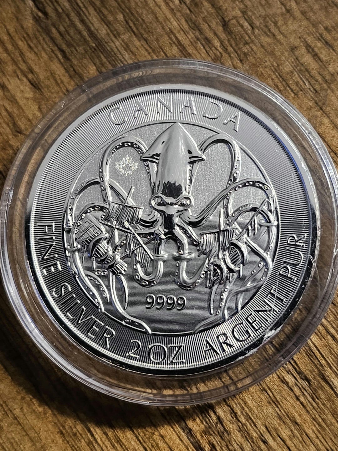 2020 Canada 2 Oz Silver Creatures of the North the KRAKEN BU - Etsy