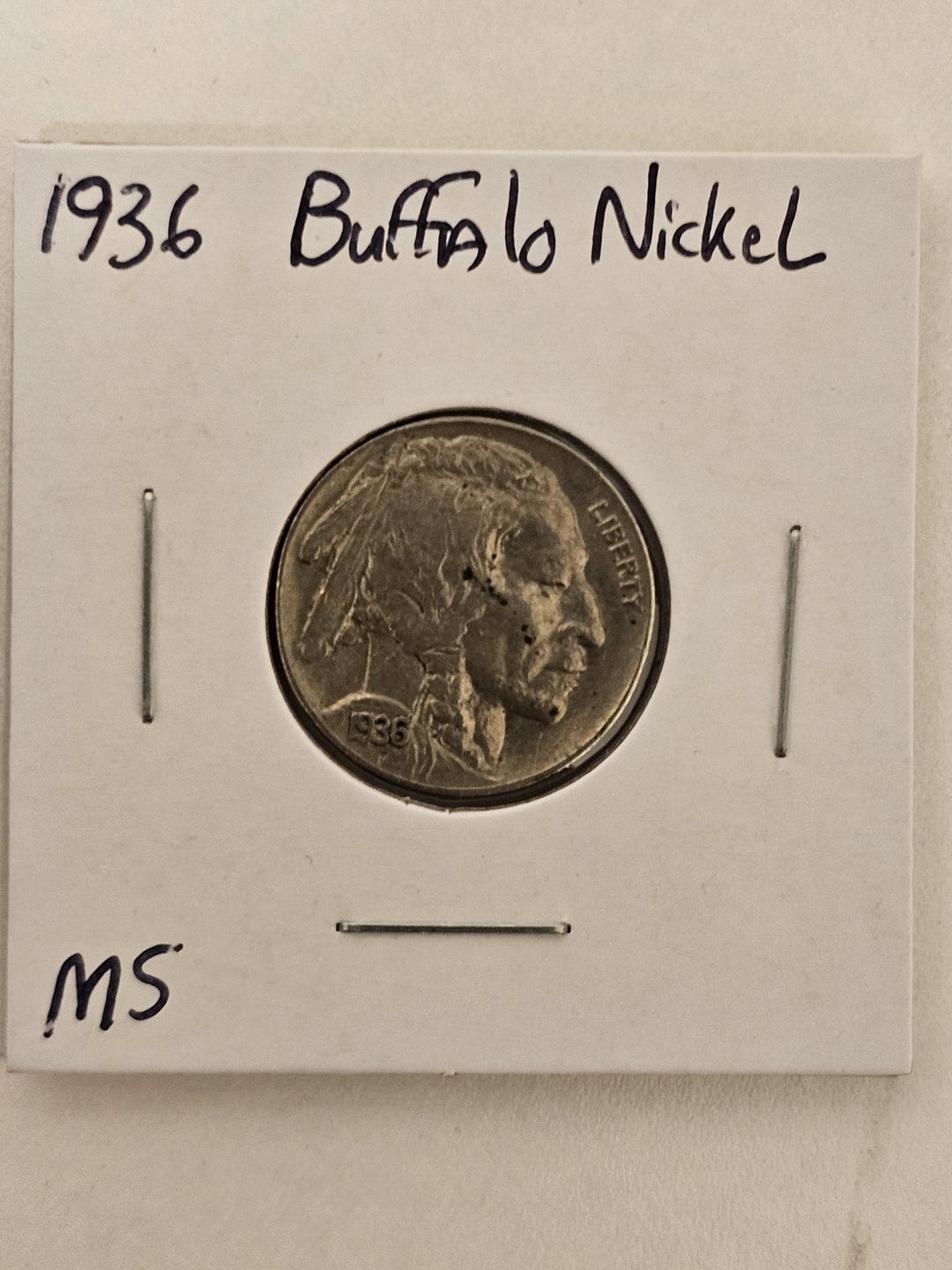 1936 Mint State Uncirculated Buffalo Nickel - Etsy