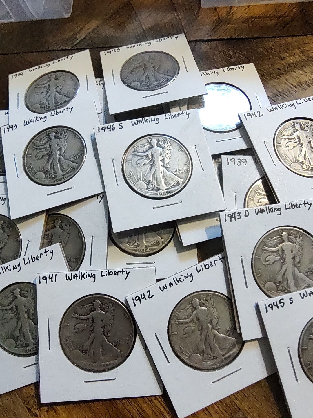 Silver Liberty Walking Half Dollar 1916-1947 Pick Your Date - Etsy