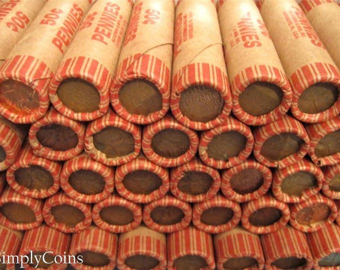 Roll of 1940-1958 Wheat Pennies - 50 Pennies - Etsy
