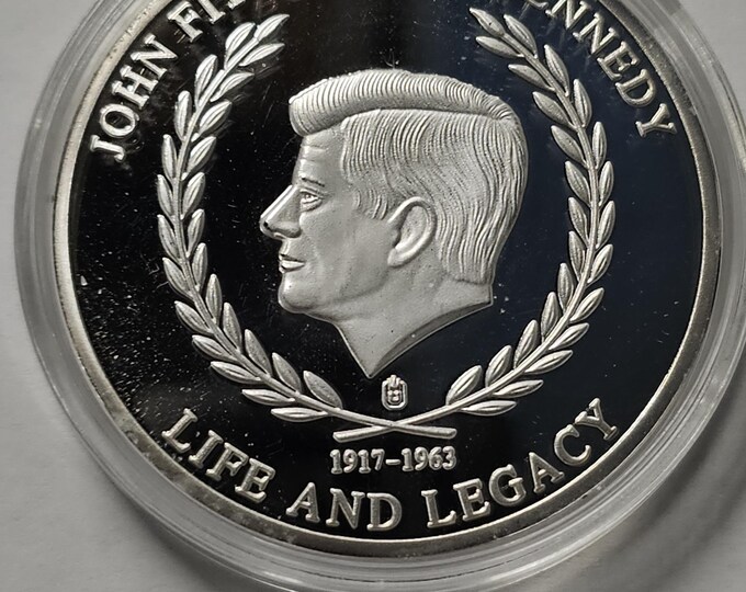 Life of JFK Coin American Mint Proof - Etsy
