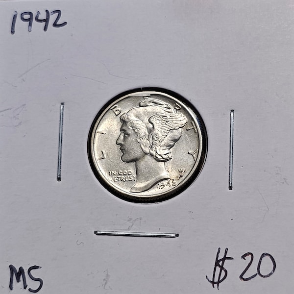 1942 Dime - Etsy
