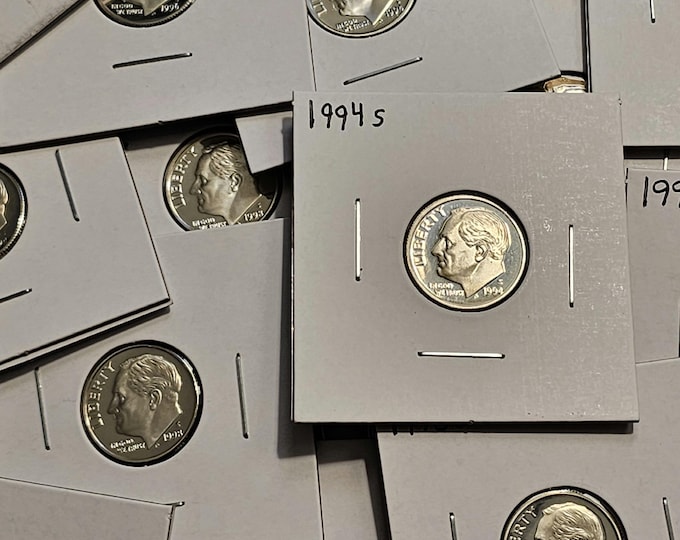 1940 Borderline Uncirculated Coin Year Set - Vintage 5 Coin Set Luster ...