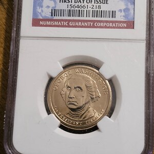2007-P George Washington First President Dollar Coin NGC - Etsy