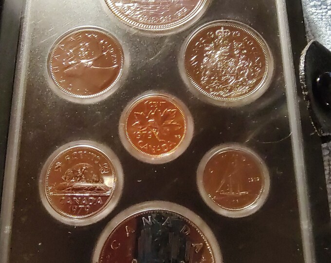 Royal Canadian Mint 1979 7 Coin Proof Set - Etsy