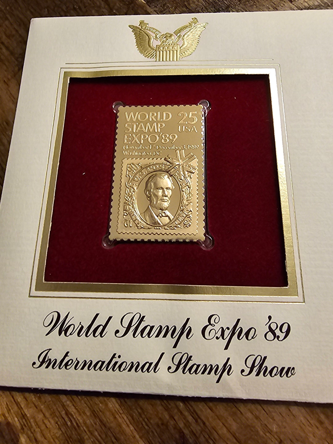 World Stamp Expo 89 International Stamp Show Series First Day - Etsy