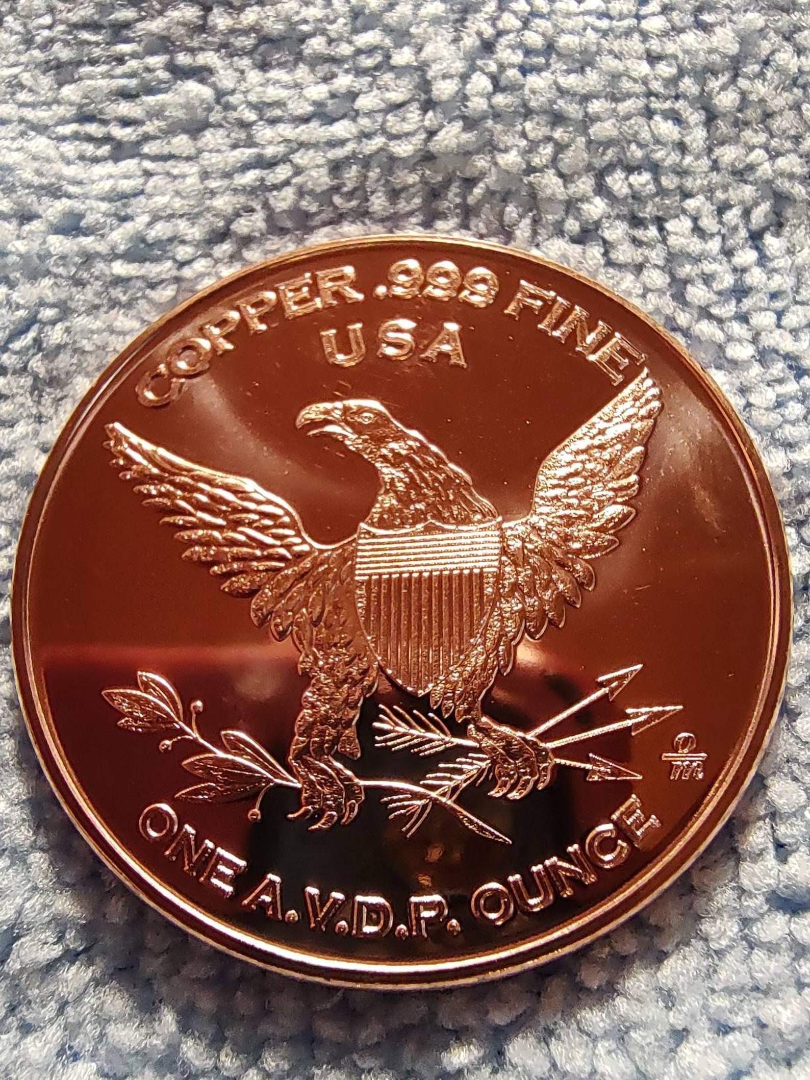 1 Oz. Copper Mason Round .999 Fine Copper Art Bullion - Etsy
