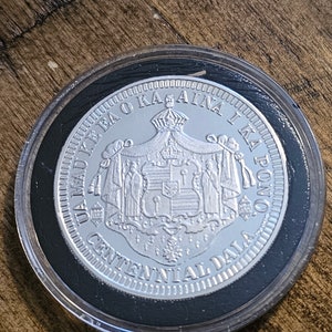 1984 Hawaii PL 1oz Silver .999 Statehood Jubilee Rare Low Mintage ...