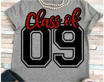 Class of 09 Shirt - Etsy
