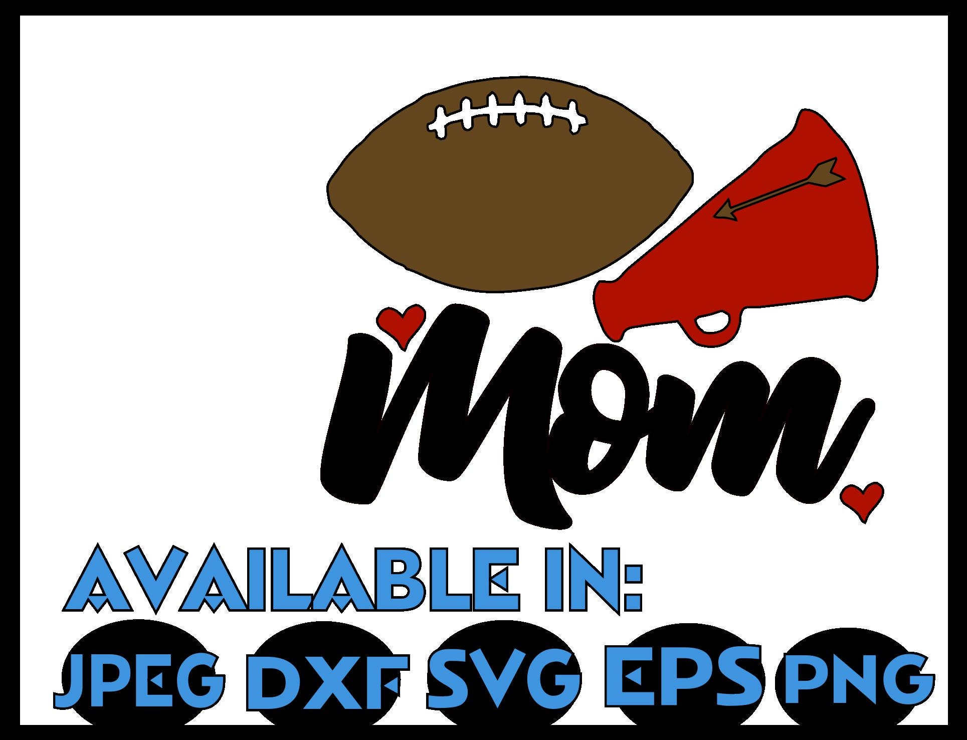 Football SVG DXF JPEG Silhouette Cameo Cricut Sign Svg - Etsy