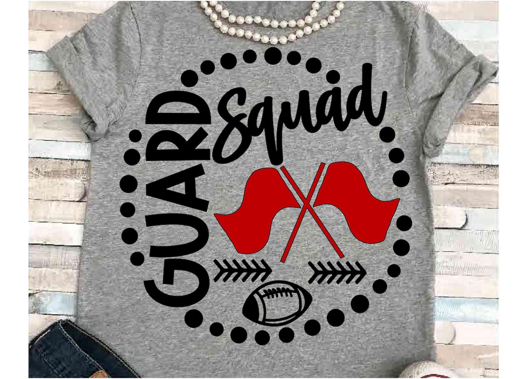 Color Guard Squad SVG DXF JPEG Silhouette Cameo Cricut Mom Color ...