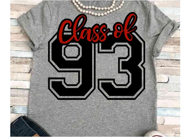Reunion SVG DXF JPEG Silhouette Cameo Cricut Class of 1993 - Etsy Canada