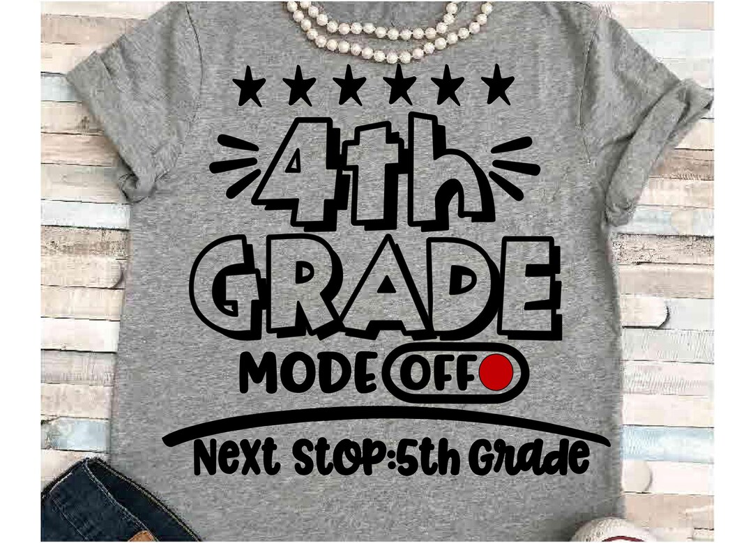 Fourth Grade Graduation SVG DXF JPEG Silhouette Cameo Cricut Summer ...