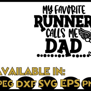 Track SVG DXF JPEG Silhouette Cameo Cricut Dad Svg Runner Iron on Field ...