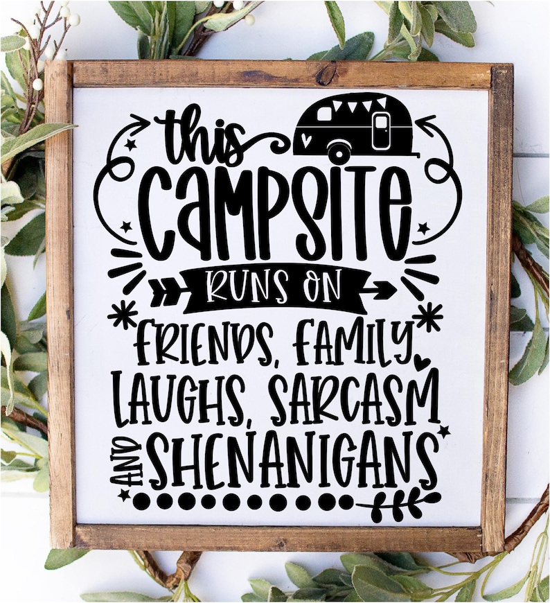 Camping SVG DXF JPEG Silhouette Cameo Cricut Laughter Family Welcome to ...
