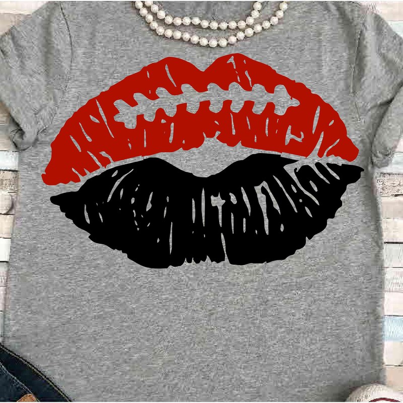 Lips Football Png - Etsy