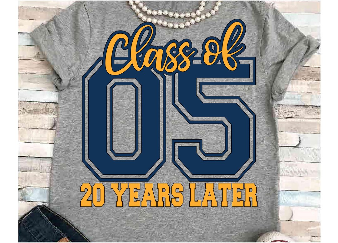 Reunion SVG DXF JPEG Silhouette Cameo Cricut Class of 2005 Class ...