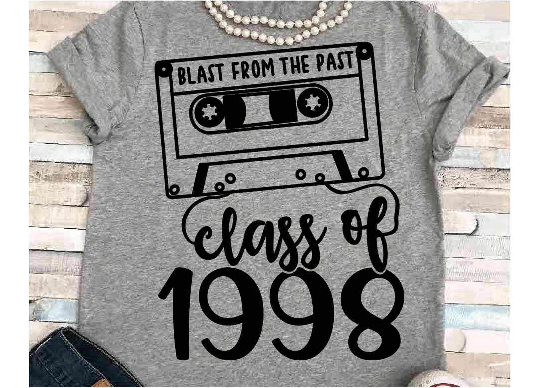 Reunion SVG DXF JPEG Silhouette Cameo Cricut Class of 1998 Class ...