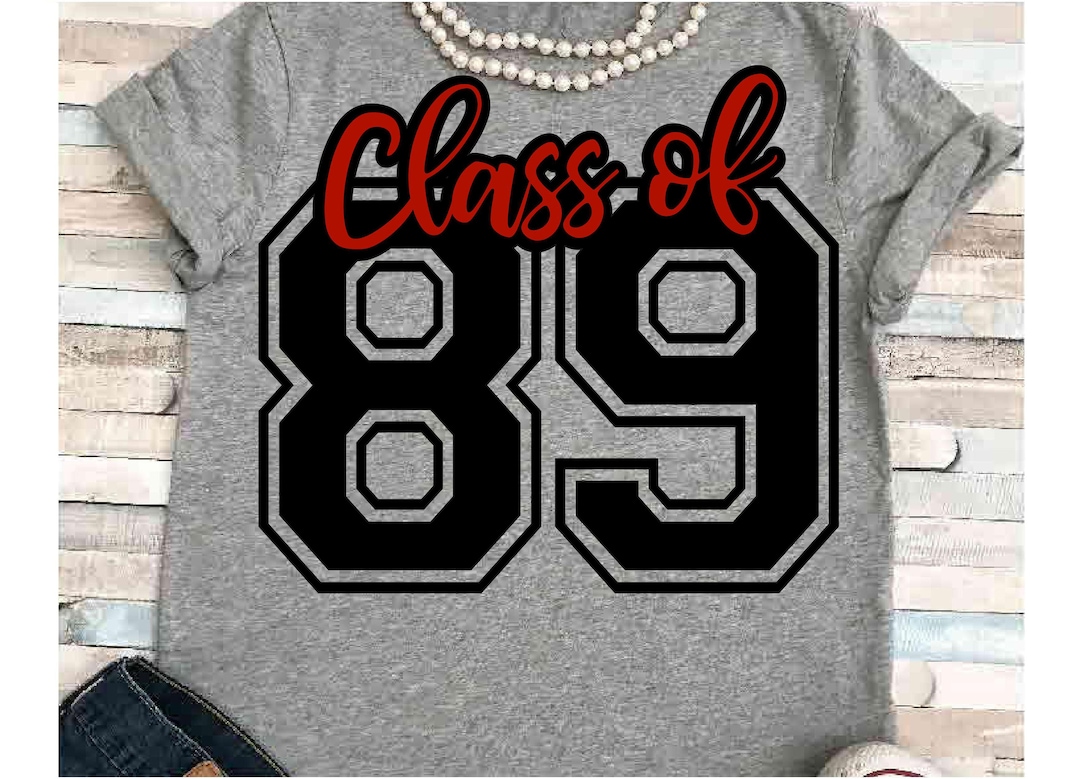 Reunion SVG DXF JPEG Silhouette Cameo Cricut Class of 1989 Class ...