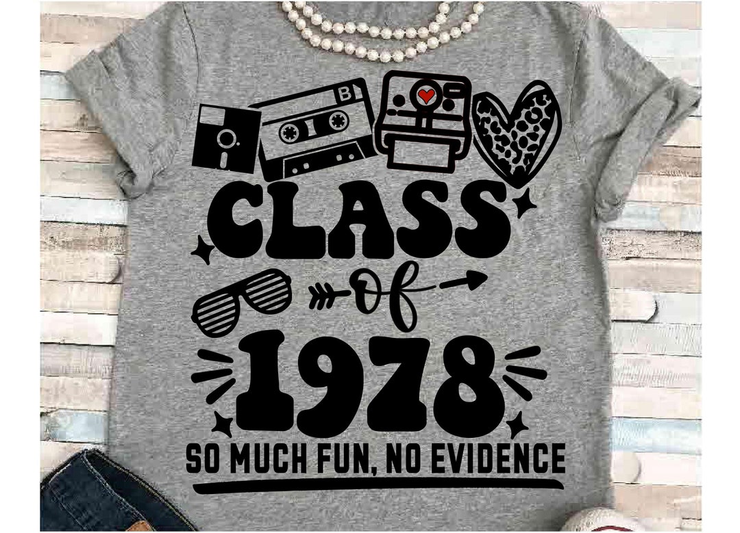 Reunion SVG DXF JPEG Silhouette Cameo Cricut Class of 1978 Png Camera ...