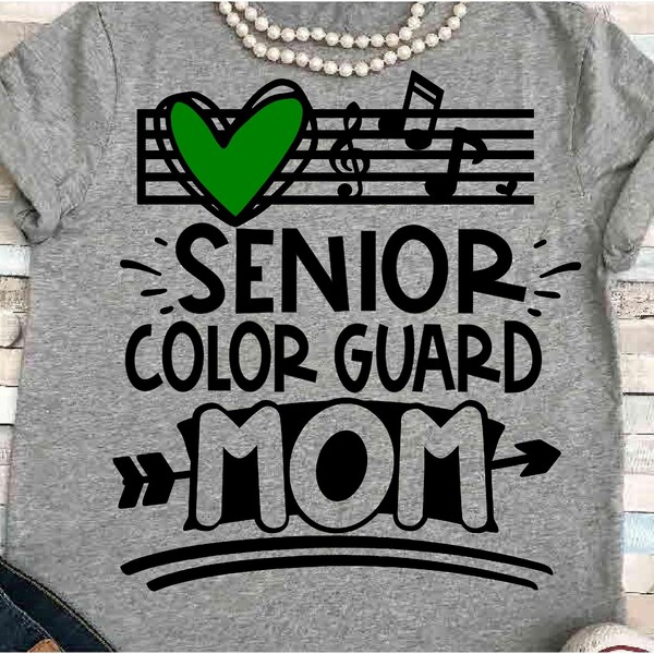 Senior Guard Mom Svg - Etsy