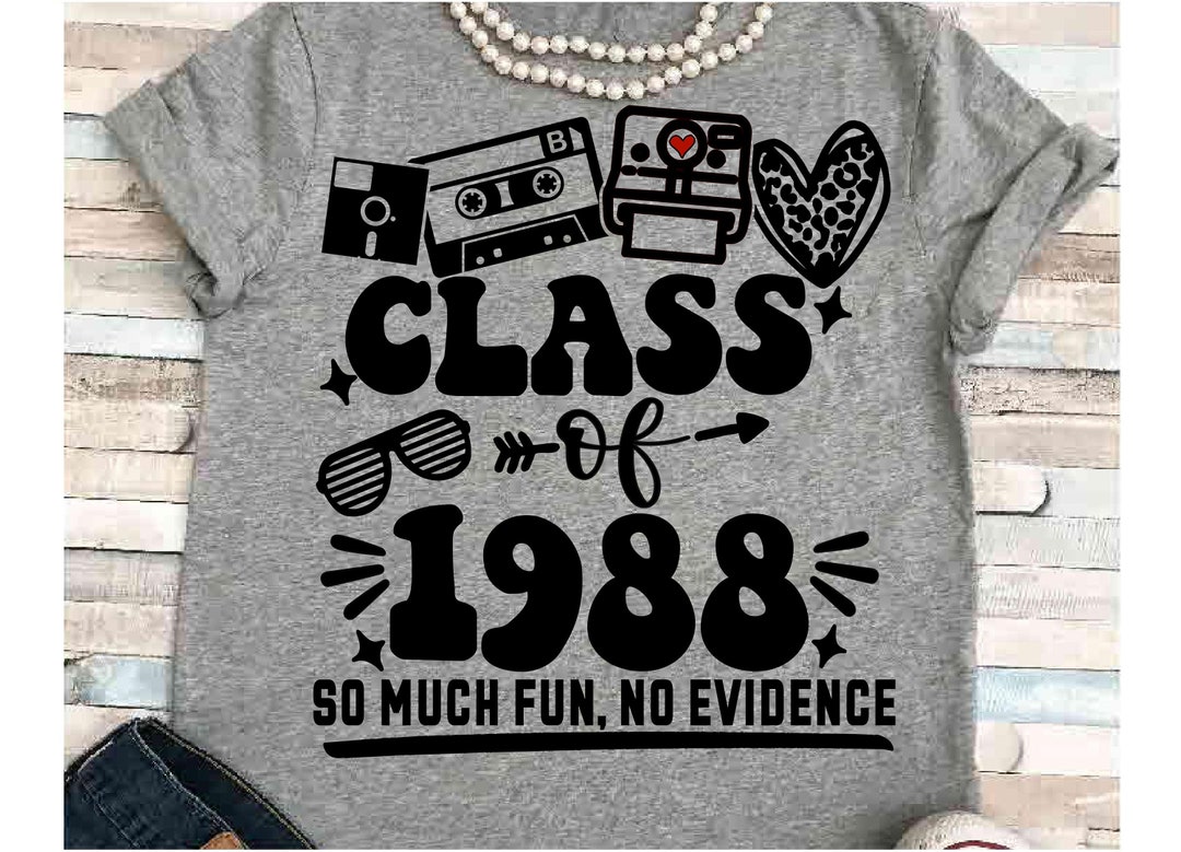 Reunion SVG DXF JPEG Silhouette Cameo Cricut Class of 1988 Png Camera ...