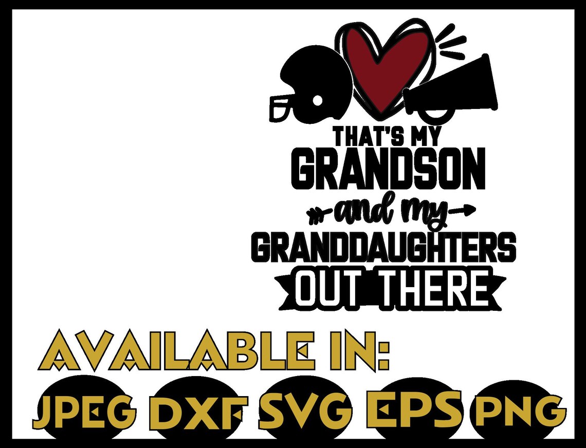 Football SVG DXF JPEG Silhouette Cameo Cricut Football Iron on Cheer ...