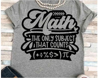 Math Svg Math Png Math Svg for Cricut Shirt Math Png for - Etsy
